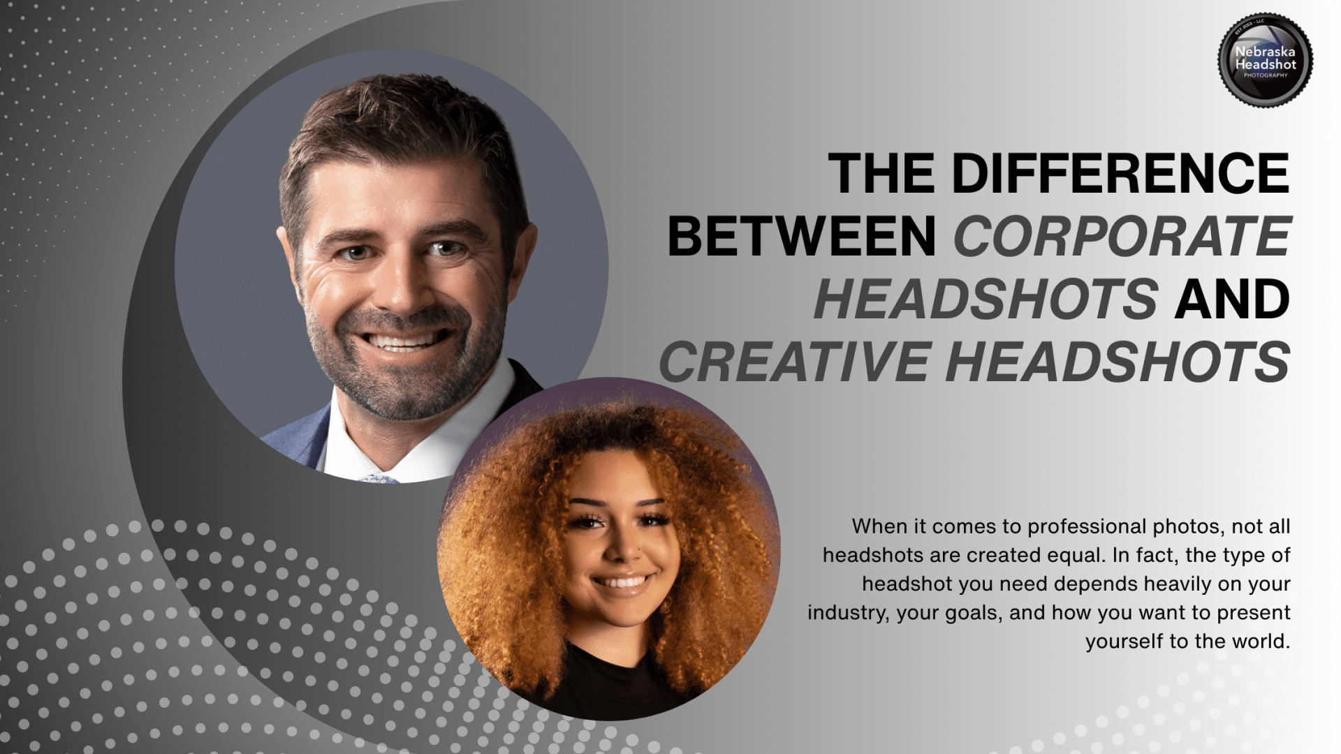 The Difference Between Corporate Headshots and Creative Headshots ...